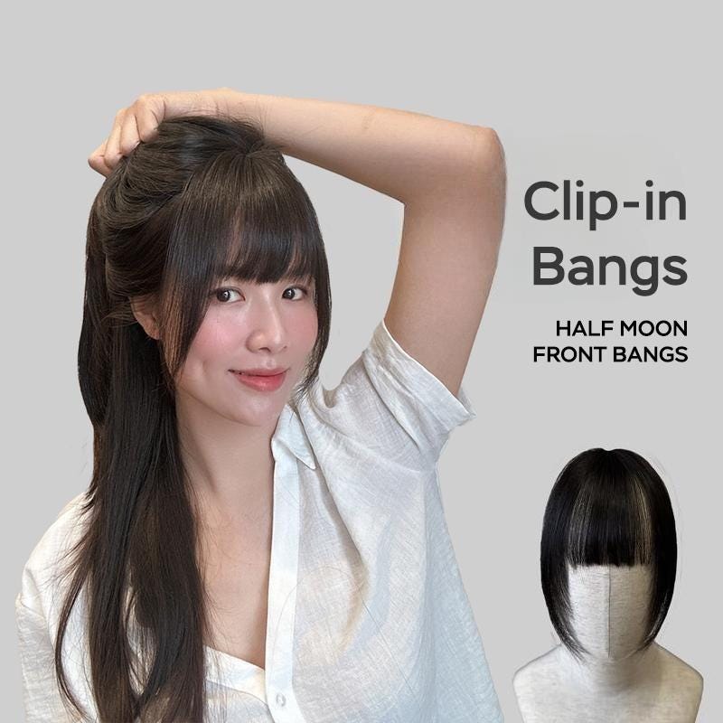 Clip in Real Hair Piece - Etsy