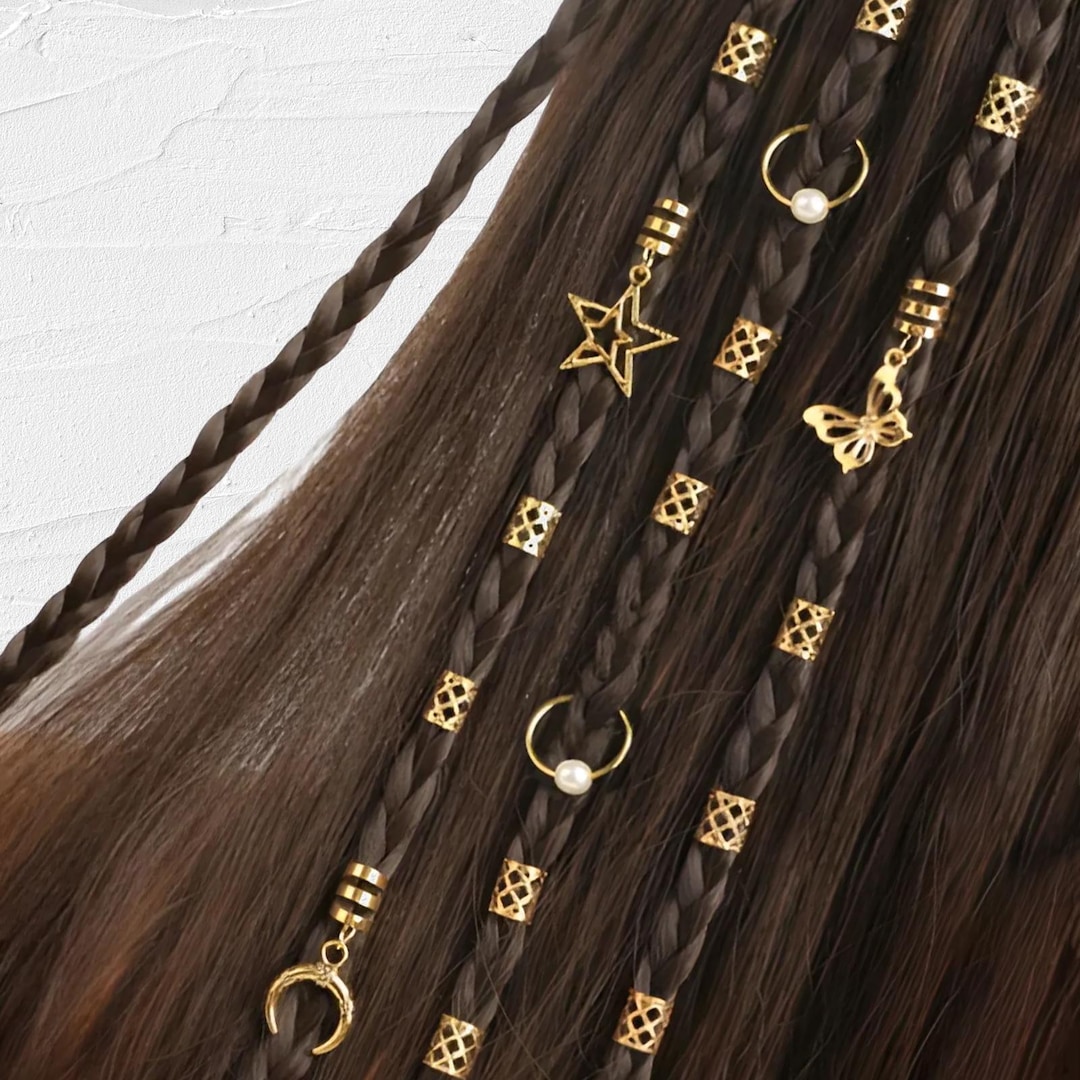 25pcs Hair Rings Adjustable Cuffs for Hair Braids - Etsy