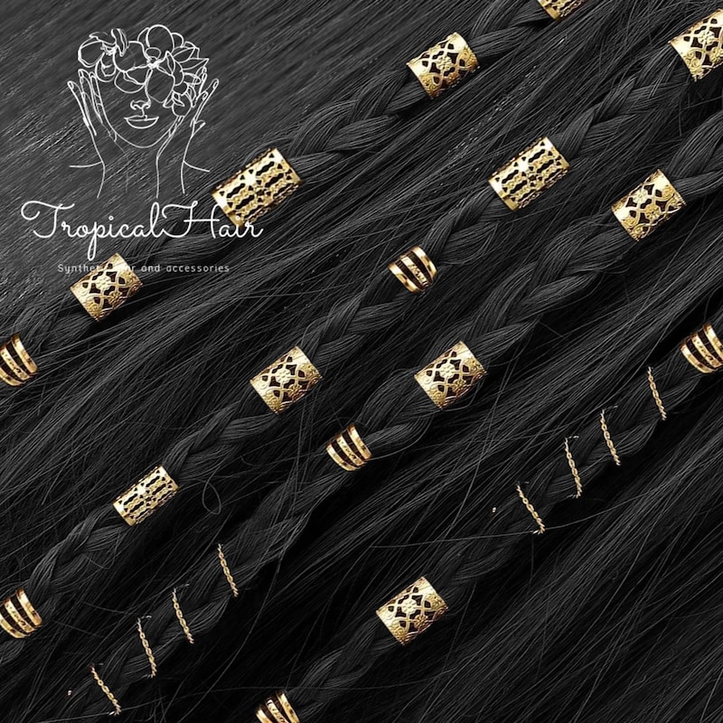 Hair Cuffs for Braids - Etsy