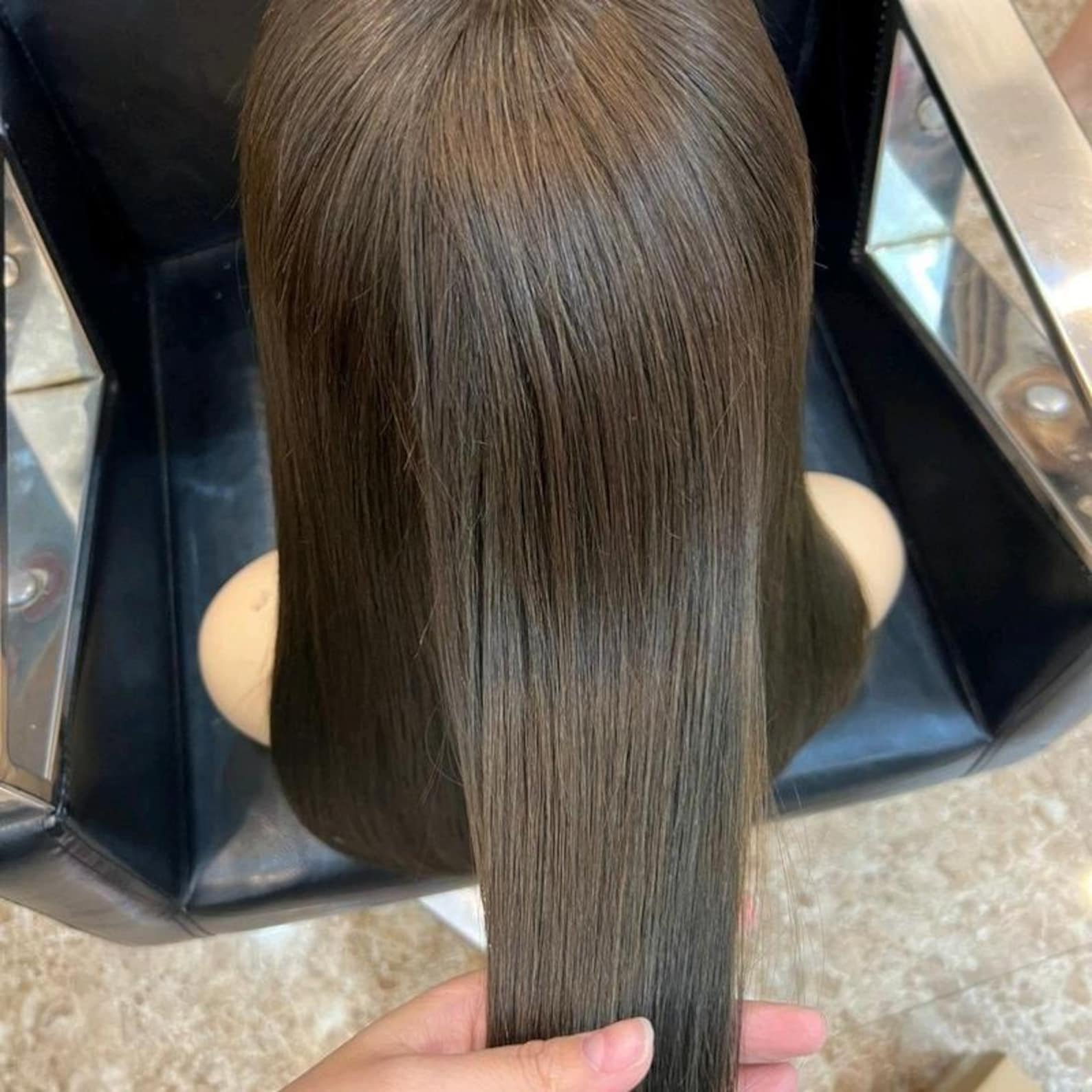 Handmade Clip in Bangs Extensions, Clean Angled Side Bangs, Real Human ...