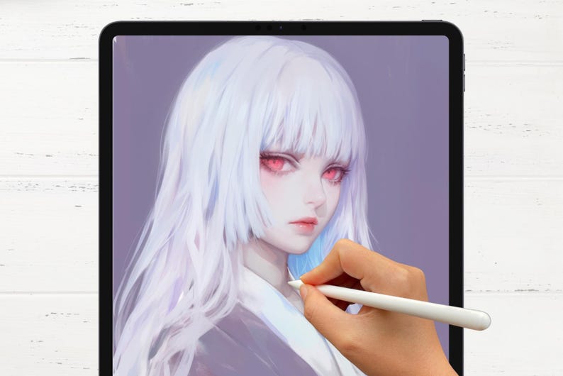 Procreate Brushes: Hair Mastery Pack, Versatile Brushes for Any Art ...