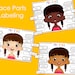 My Face Parts Printable Homeschool Activity for Kids | Toddler Science ...