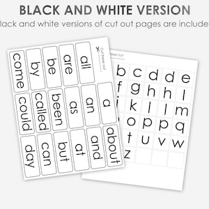 First 100 Sight Words Printable Activity for Kids Homeschool Learning ...