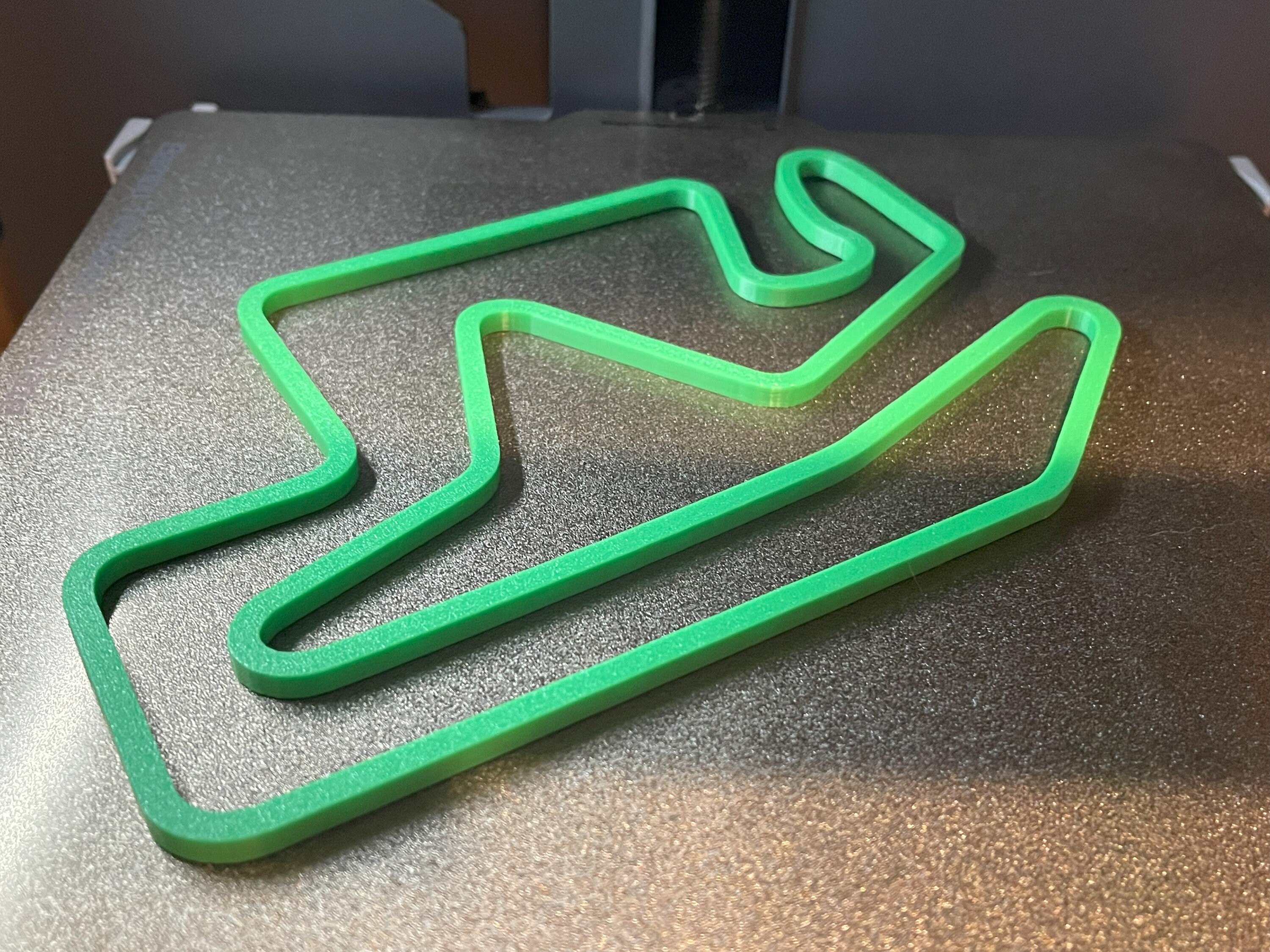 Go-karting 3D Printed Wall Art - New Castle Motorsports Park - Etsy