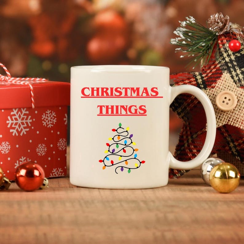 Stranger Things Christmas Tree PNG – Funny Christmas Clipart (digital ...