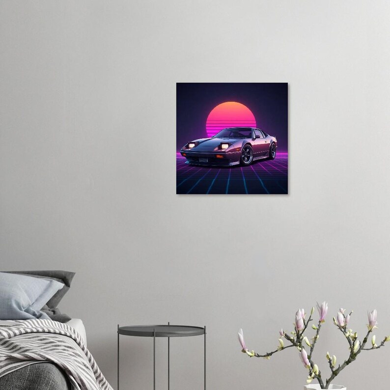 Premium Quality Retrowave Poster - Etsy
