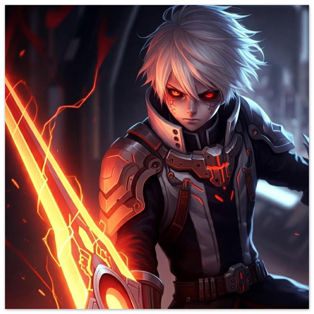 Premium Animated Character Poster - Etsy