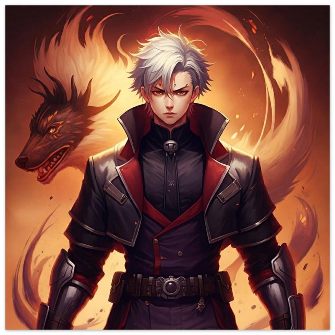 Premium Animated Character Poster - Etsy