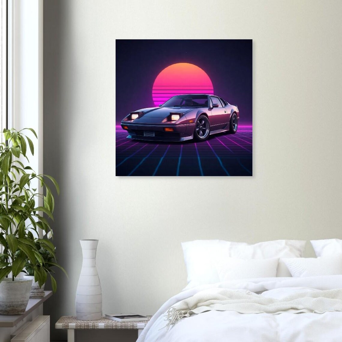 Premium Quality Retrowave Poster - Etsy