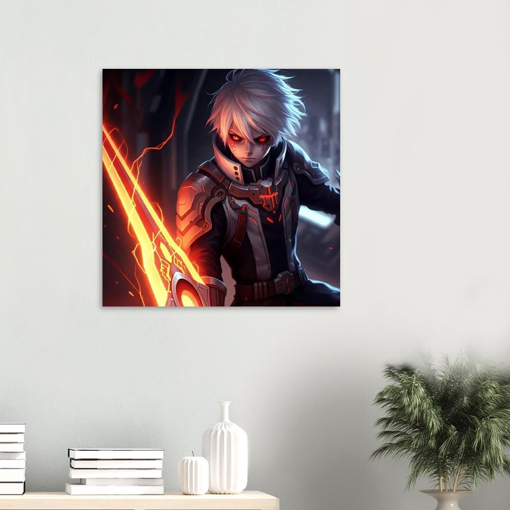 Premium Animated Character Poster - Etsy