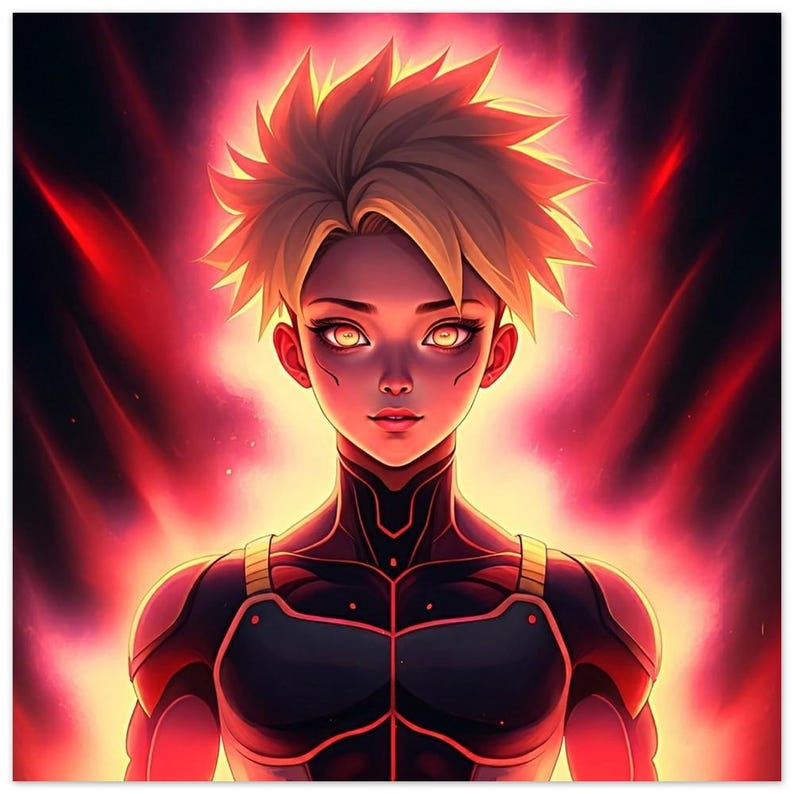 Premium Animated Character Poster - Etsy