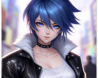 Premium Animated Character Poster - Etsy