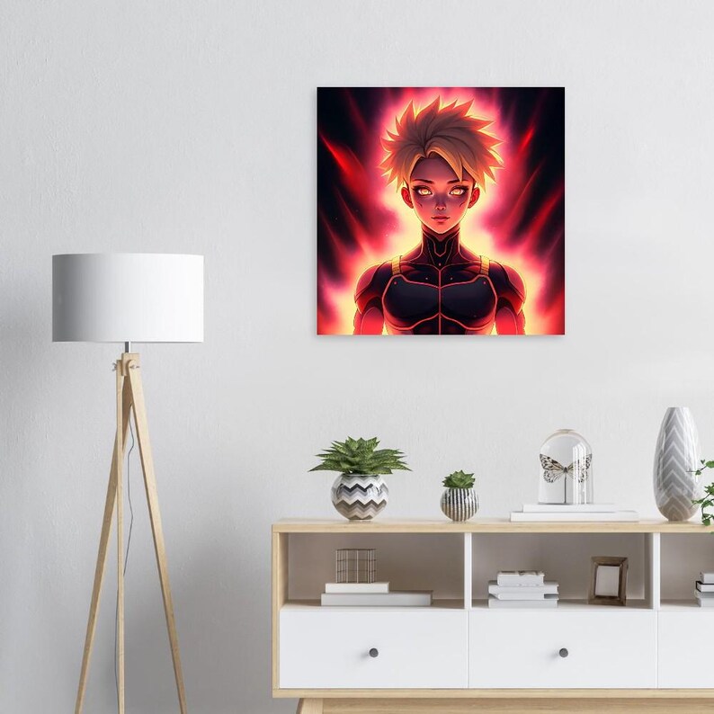 Premium Animated Character Poster - Etsy