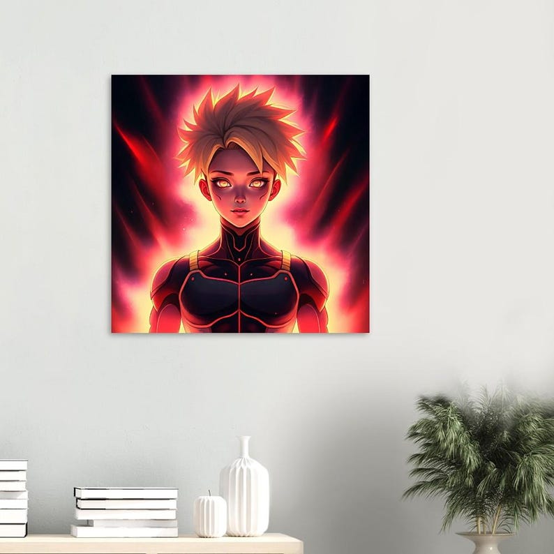 Premium Animated Character Poster - Etsy
