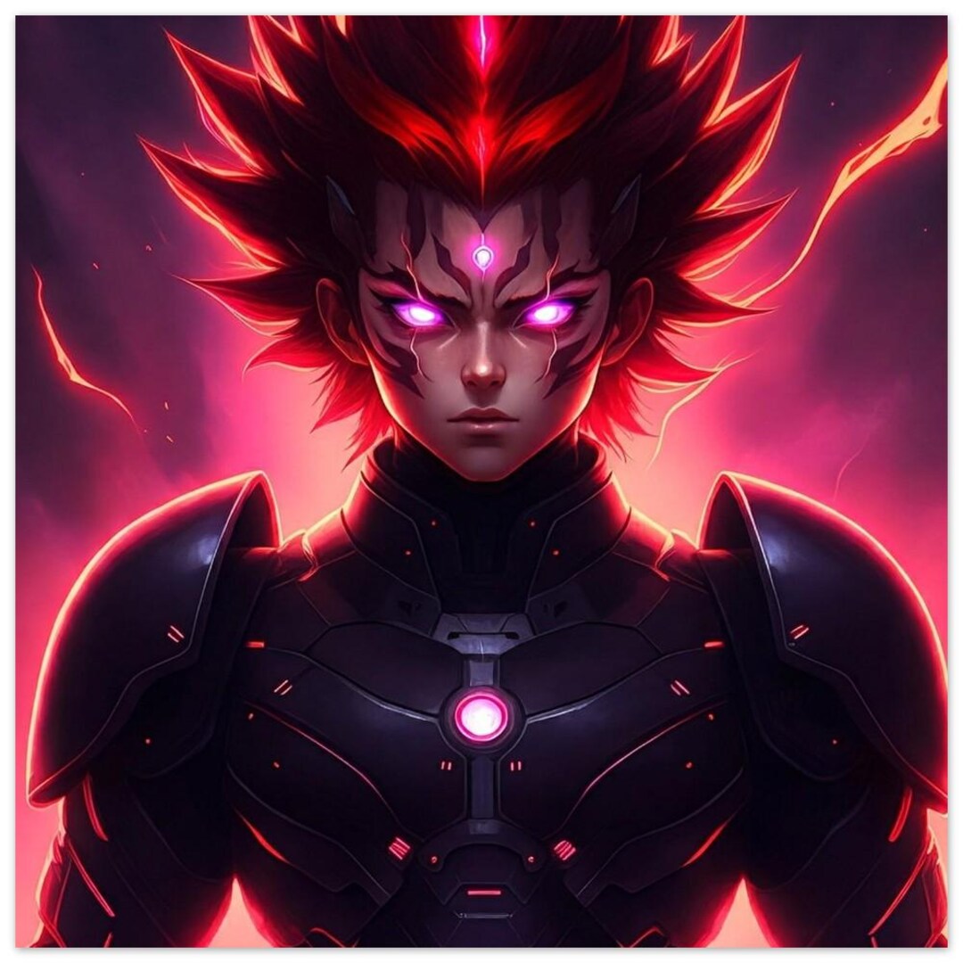 Premium Animated Character Poster - Etsy