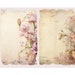 Shabby Chic Floral Junk Journal Kit Vintage Style Flowers Journal Page ...