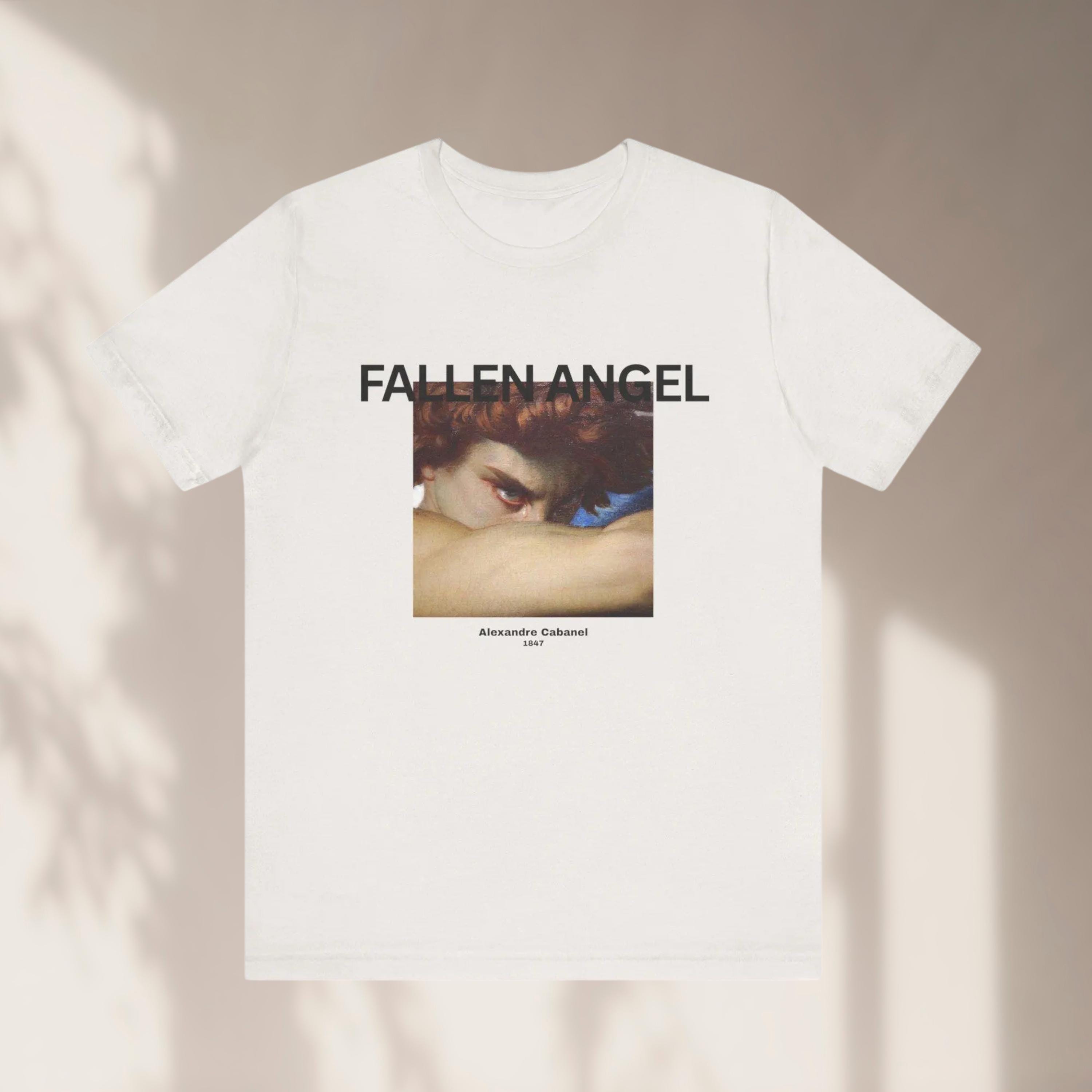 Fallen Angel Unisex Graphic Tee, Alexandre Cabanel, Classic Art Shirt ...