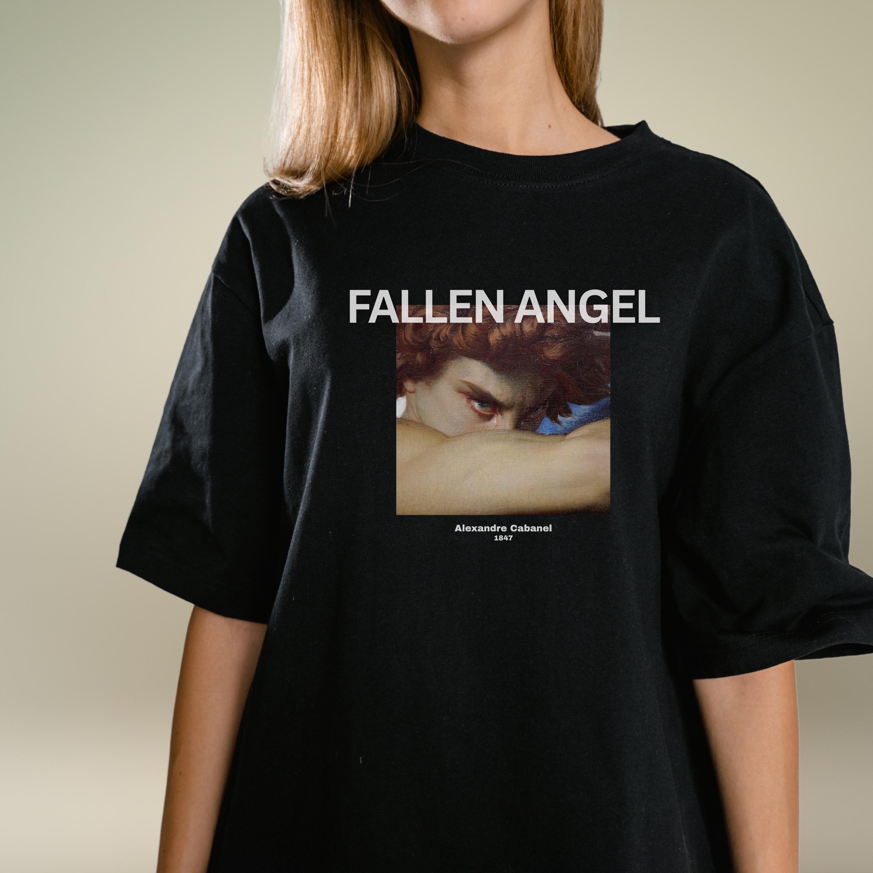 Fallen Angel Unisex Graphic Tee, Alexandre Cabanel, Classic Art Shirt ...