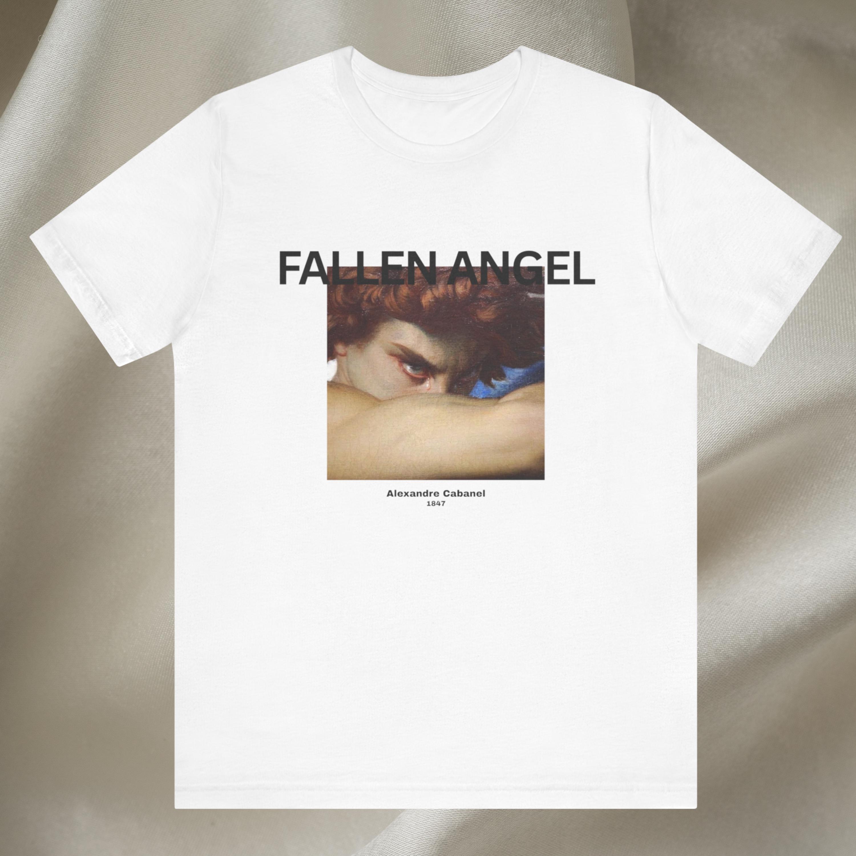 Fallen Angel Unisex Graphic Tee, Alexandre Cabanel, Classic Art Shirt ...