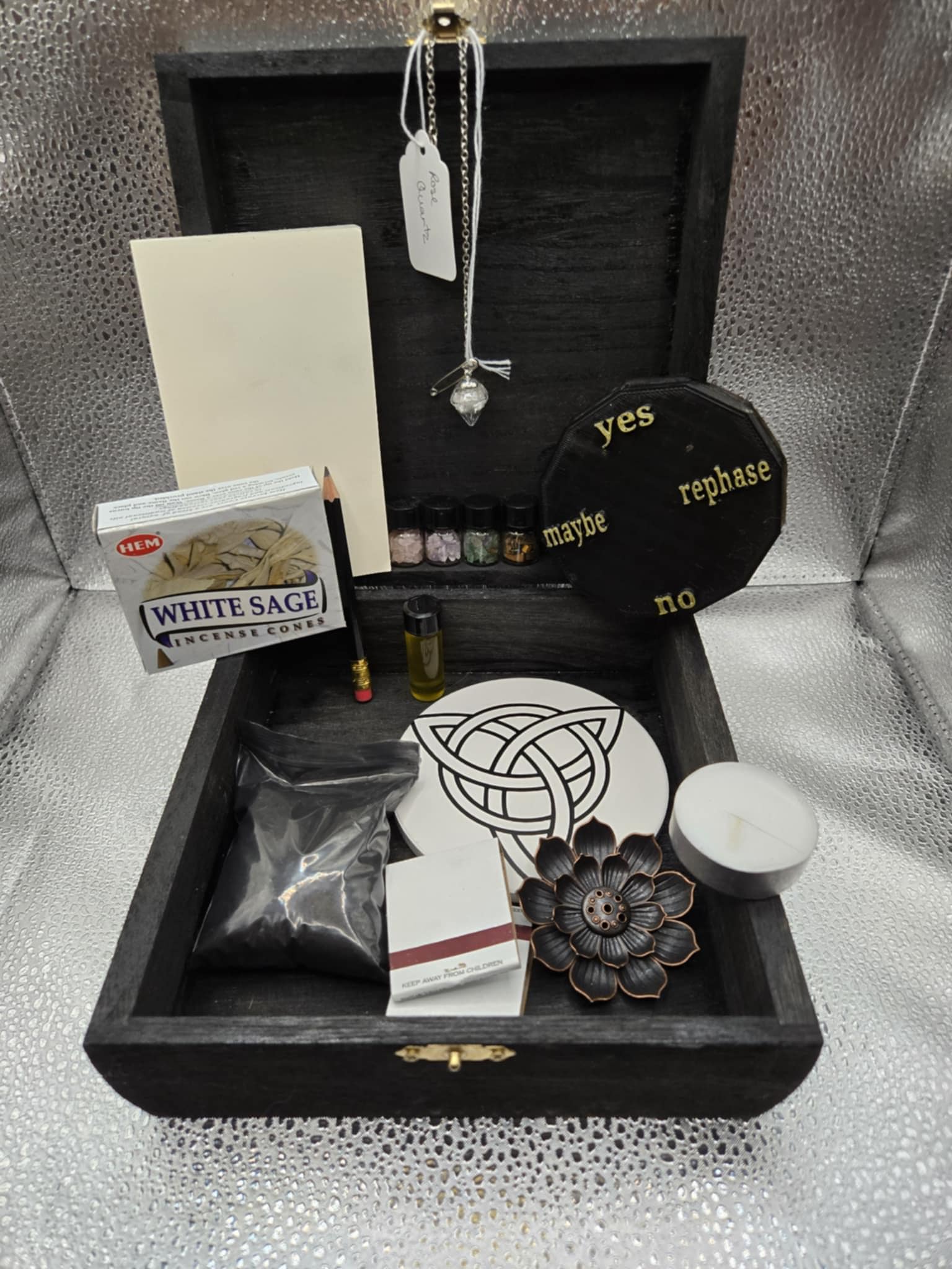 Travel Altar Kit: Crystals, Sage, Incense, and More - Etsy