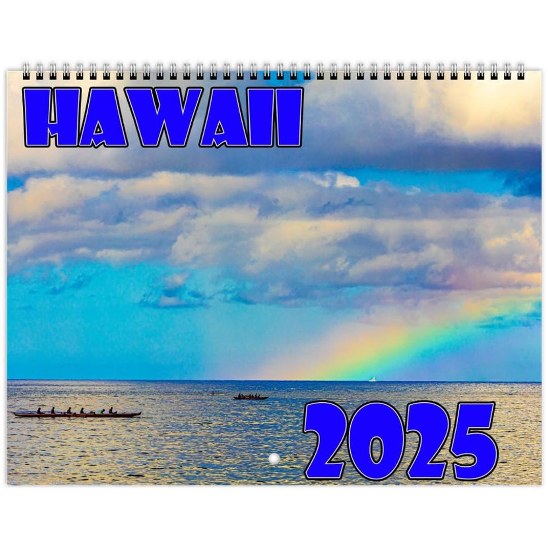 Hawaii 2025 Tropical Wall Calendar Dolphins, Sunsets, Turtles ...