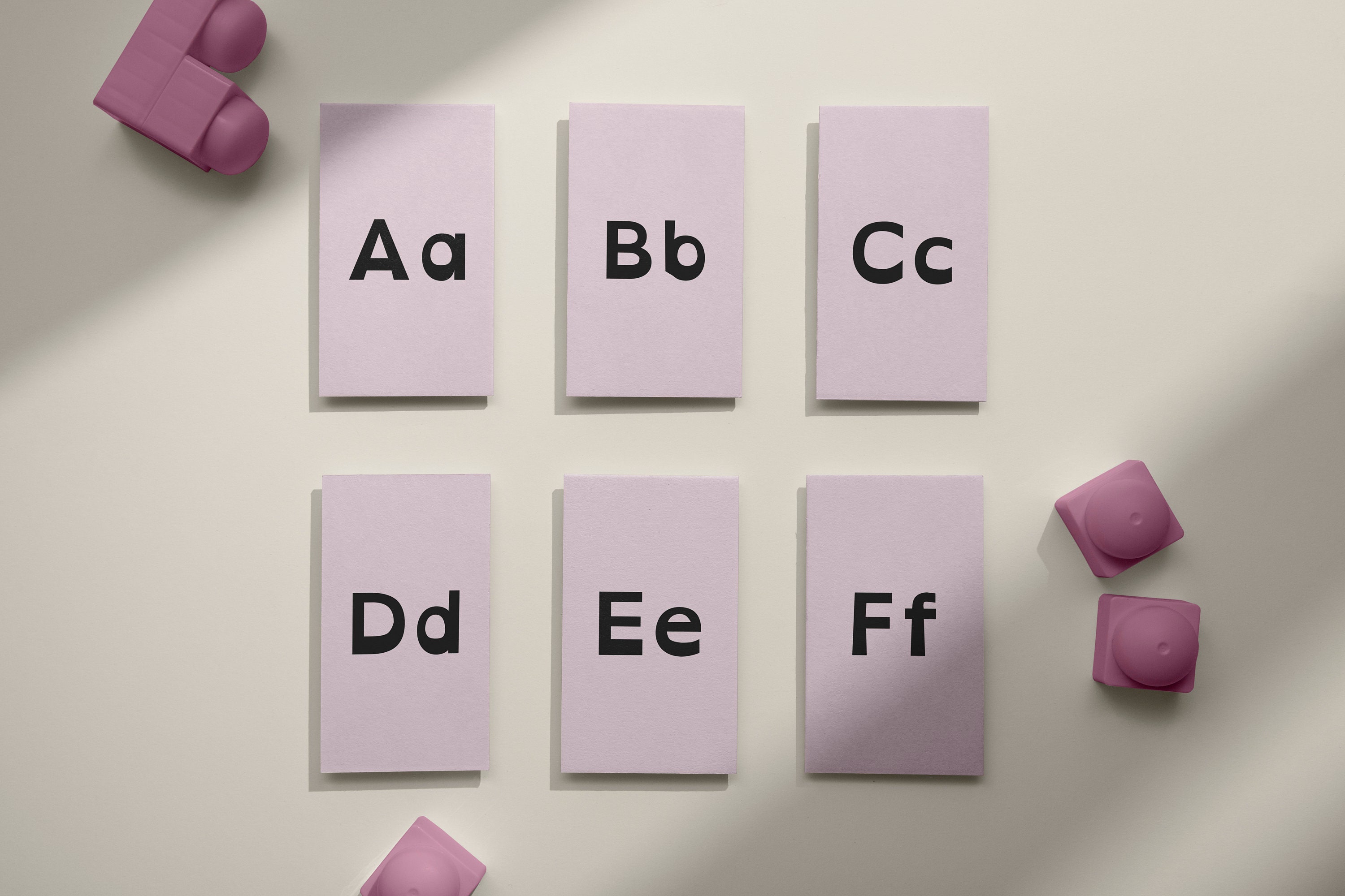 Cheerful Alphabet Flashcards - Colorful Learning - Printable PDF Cards ...