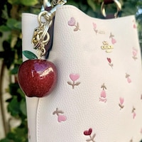 Apple Beaded Keychains - Apple Core Aesthetic - Handmade - Perfect Gift ...