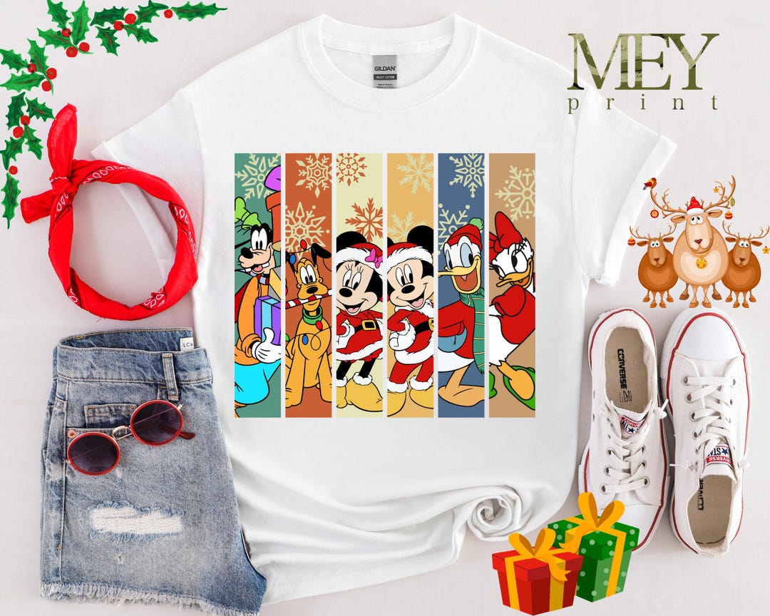 Mickey Christmas Shirt, Disney Christmas Shirts, Minnie Christmas Shirt ...