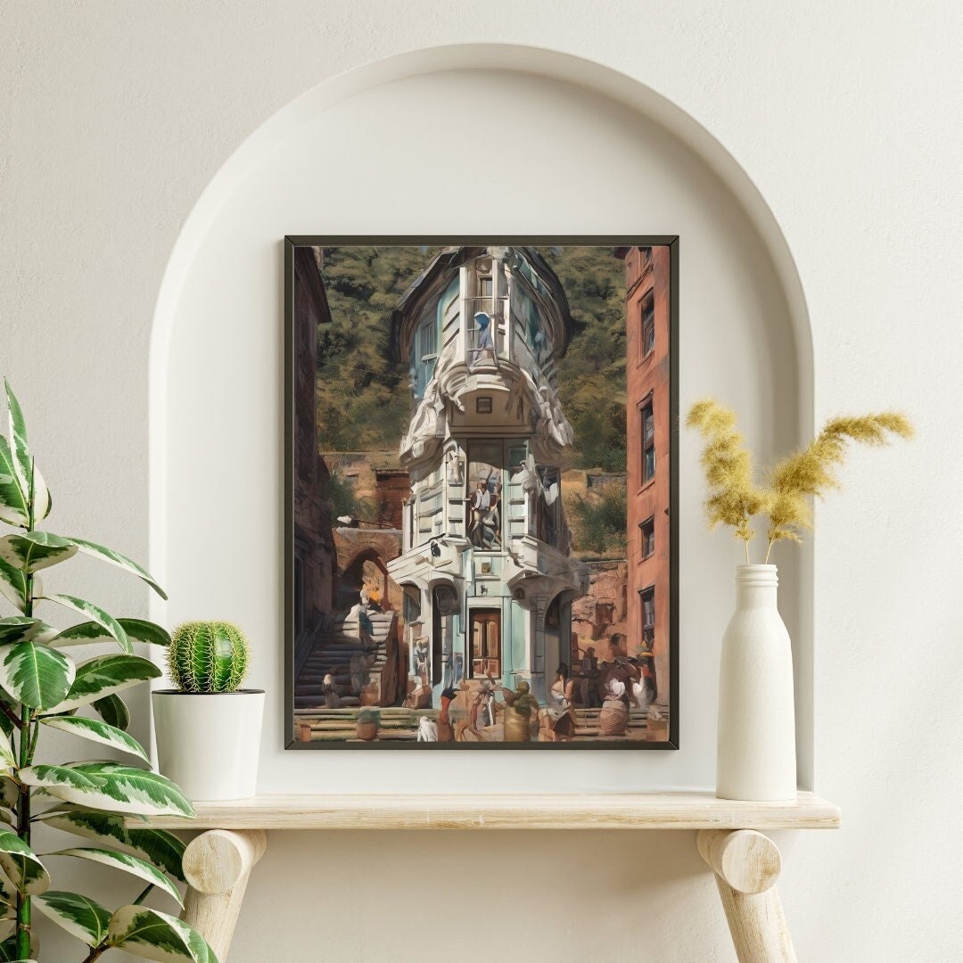 Pakistan Wall Print | Karachi Watercolor Painting | Wall Artwork ...