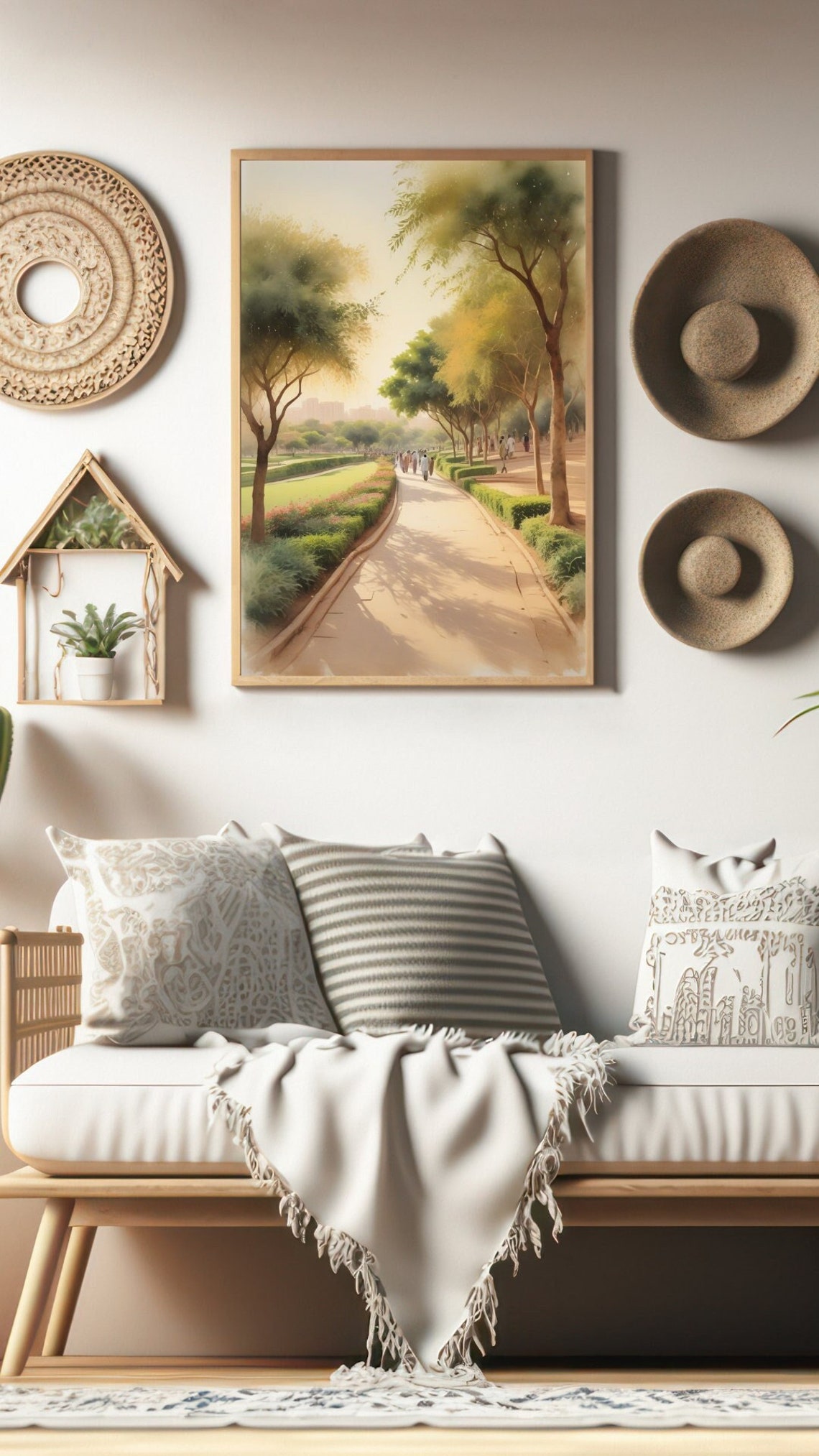 Pakistani Painting Wall Decor | Pakistan Wall Artpakistan Wall Print ...