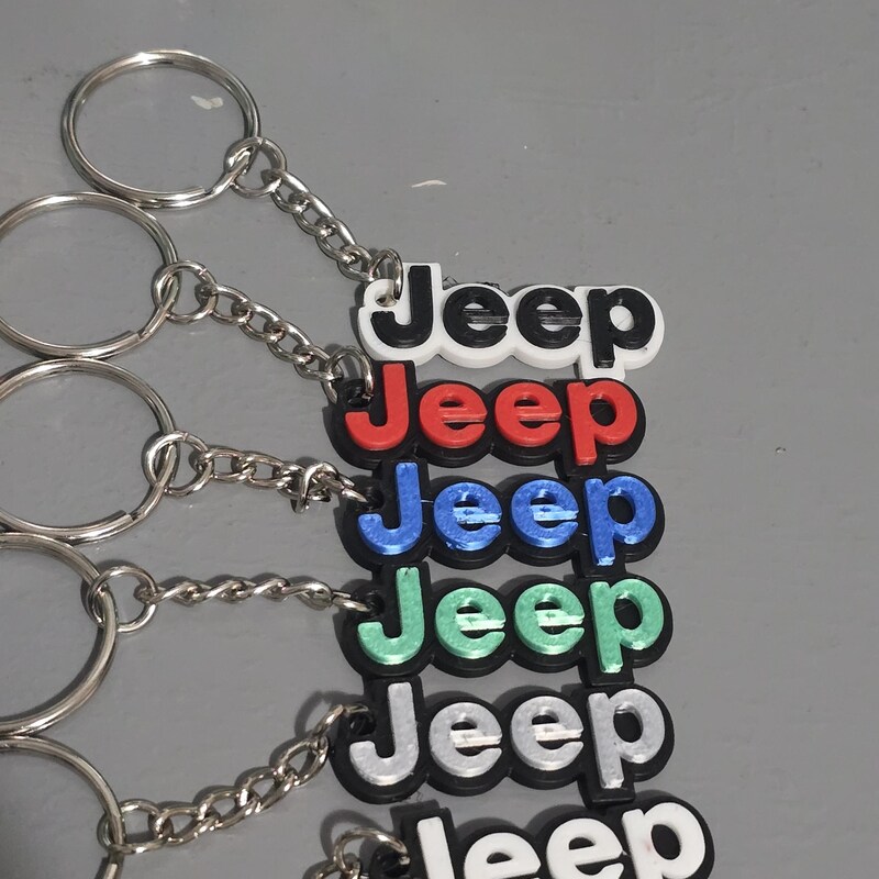 Jeep Keychain - Etsy