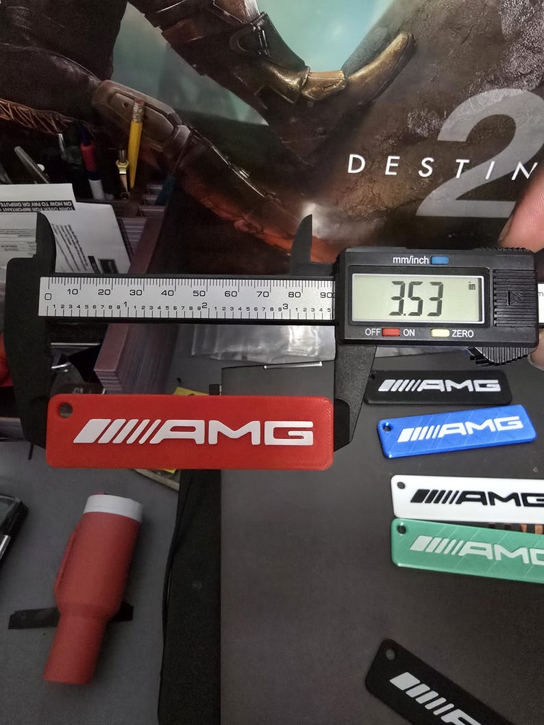 Multicolor AMG Keychain: Car Theme, Plastic, 3.5-inch - Etsy