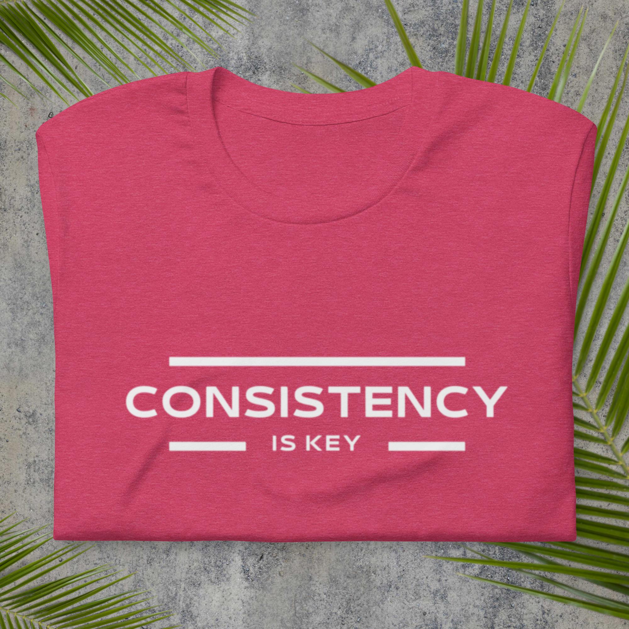 CONSISTENCY IS KEY, Motivational Shirt, Motivational Quote Shirt ...