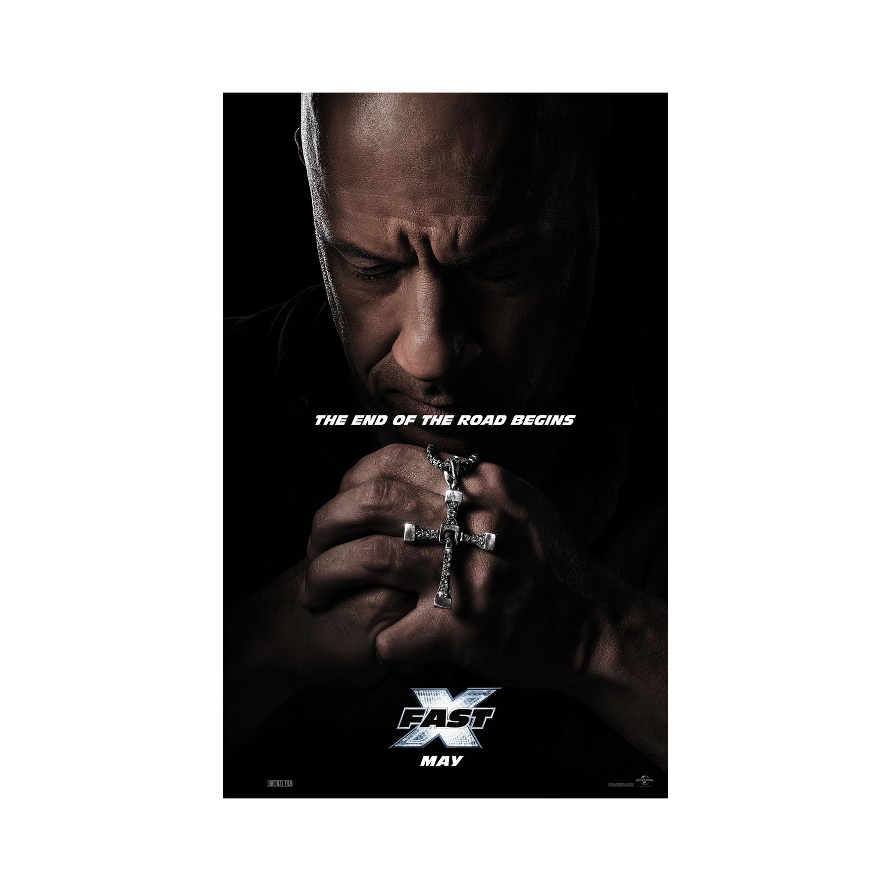 FAST X Movie Poster 2 Sided ORIGINAL Advance 27x40 Vin Diesel Jason ...