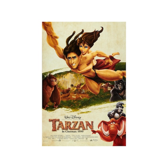 Tarzan Disney Movie Poster