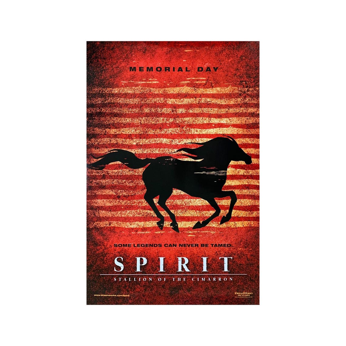 Spirit: Stallion of the Cimarron MOVIE POSTER 2 Sided ORIGINAL 27x40 ...