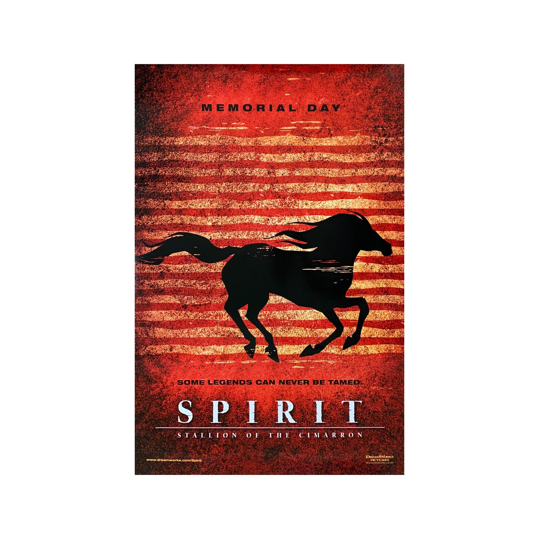 Spirit: Stallion of the Cimarron MOVIE POSTER 2 Sided ORIGINAL 27x40 ...