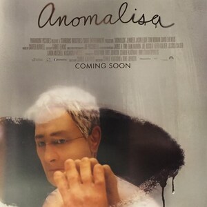 ANOMALISA MOVIE POSTER 2 Sided Original Intl Advance 27x40 David Thewlis - Etsy