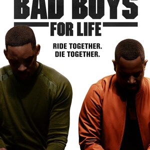 Bad Boys for Life MOVIE POSTER 1 Sided ORIGINAL Advance 27x40 Will ...
