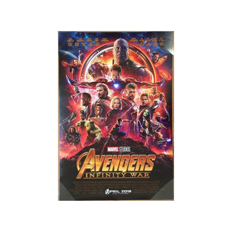 Infinity War Poster - Etsy