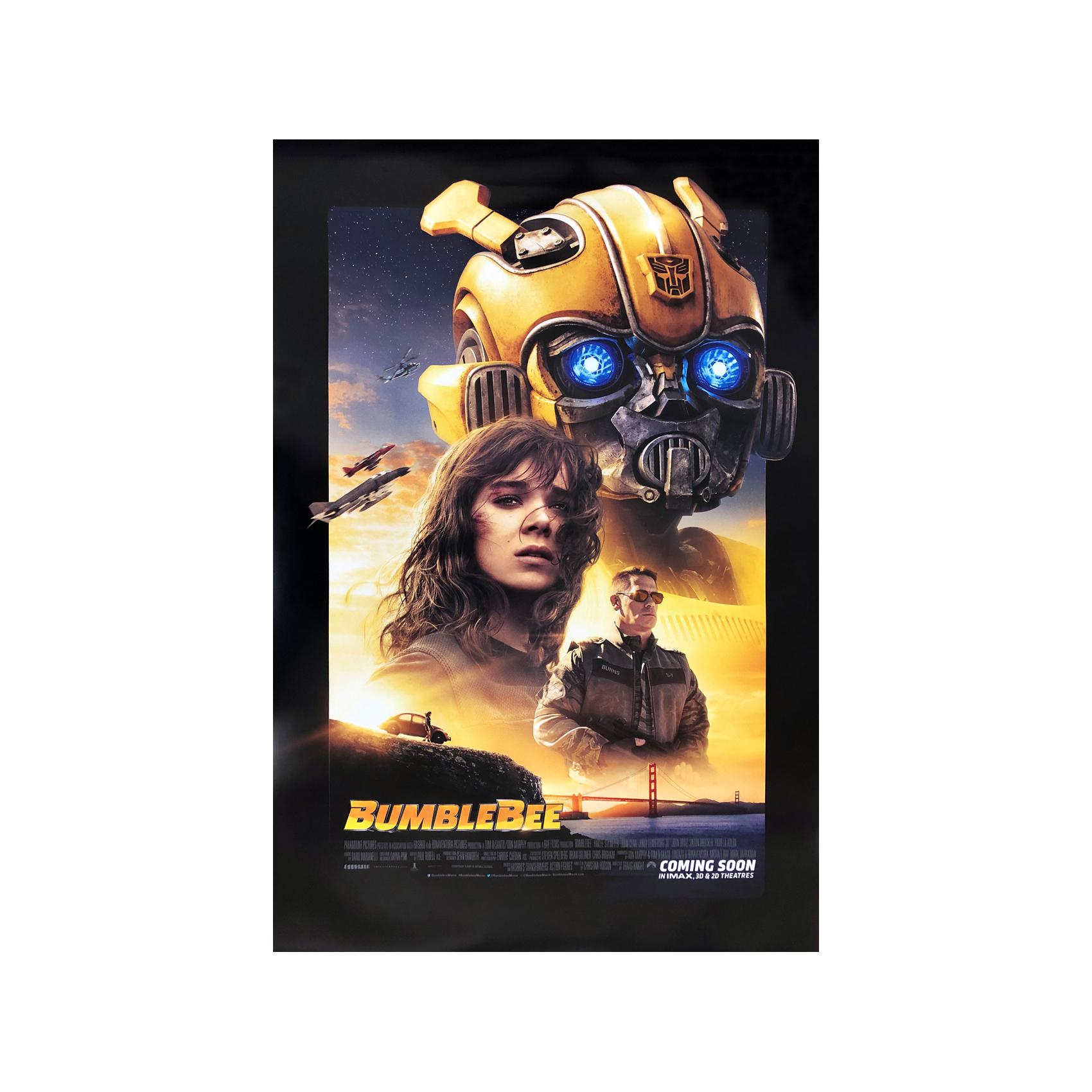BUMBLEBEE MOVIE POSTER 2 Sided Original Intl Final 27x40 Transformers ...