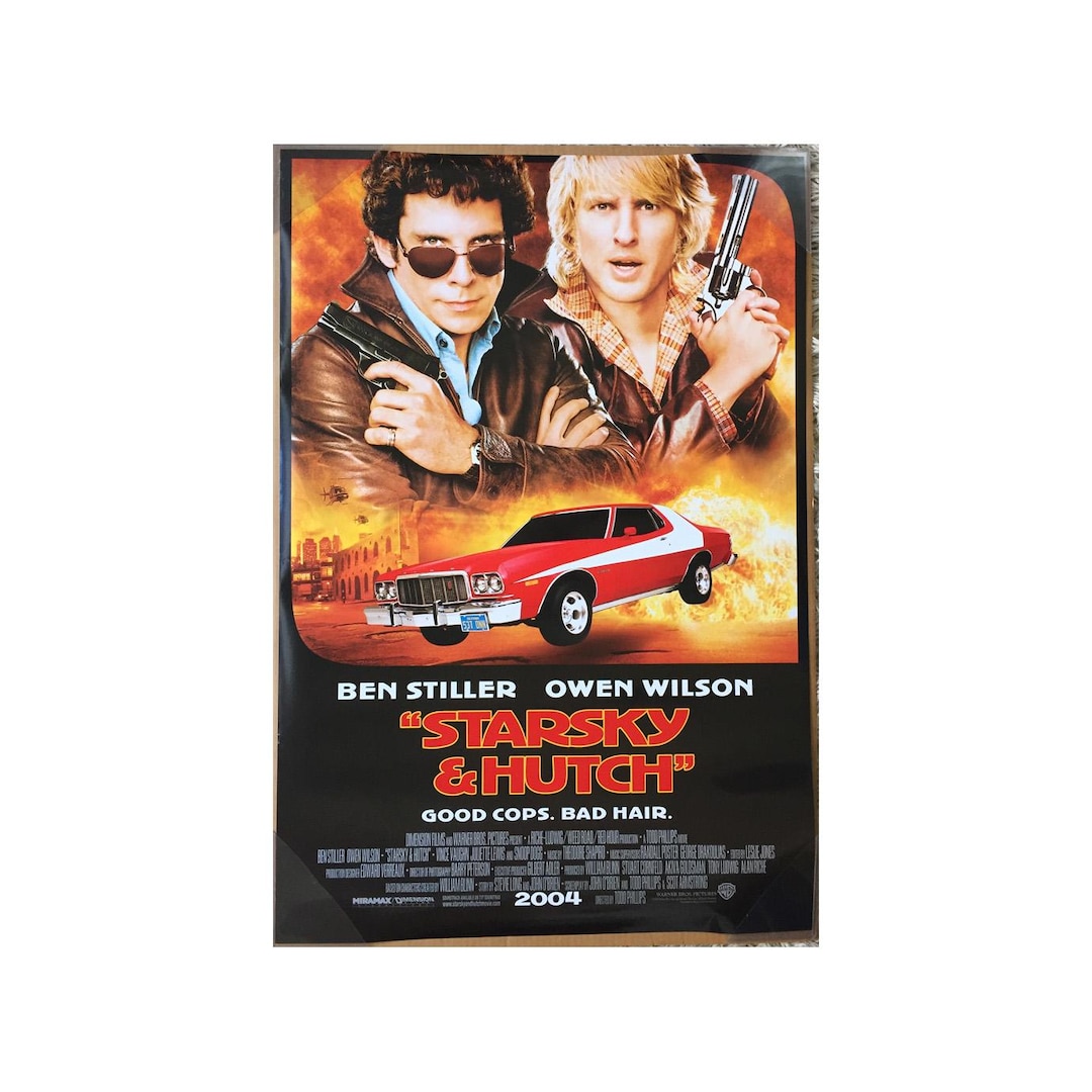 STARSKY & and HUTCH Movie Poster 2 Sided ORIGINAL Intl 27x40 Ben ...