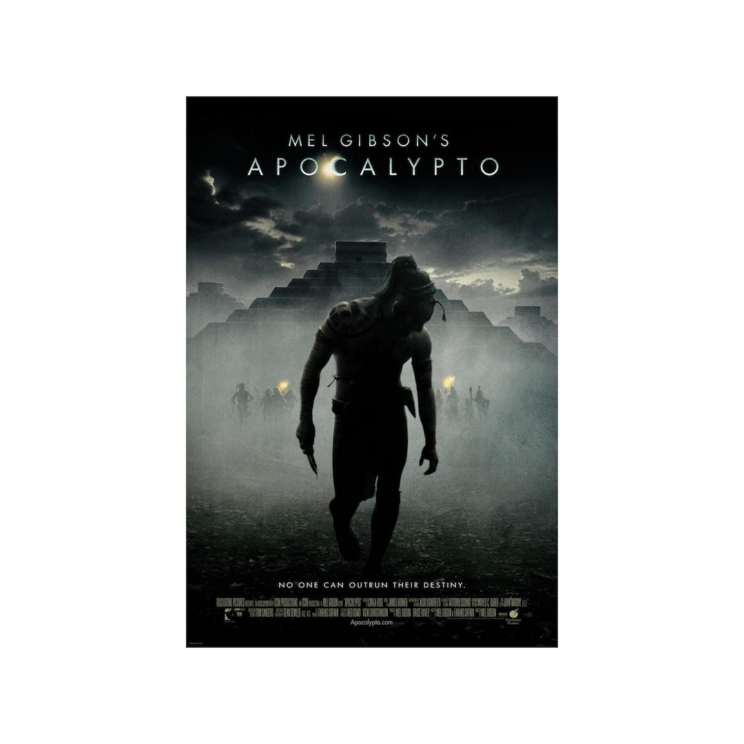 APOCALYPTO Movie Poster 2 Sided ORIGINAL FINAL 27x40 Mel Gibson - Etsy