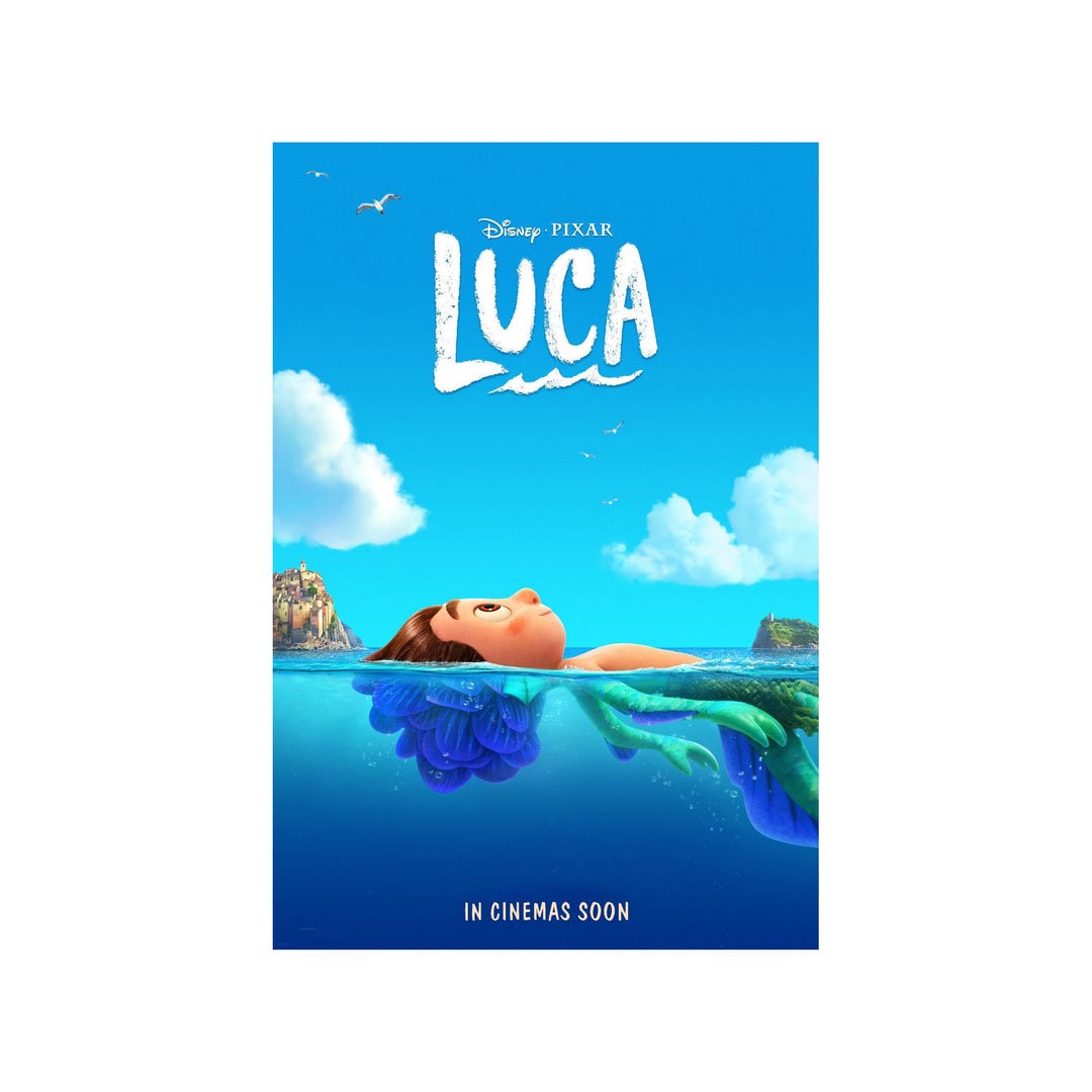 LUCA MOVIE POSTER 2 Sided Rare Original Intl Advance 27x40 Jacob ...
