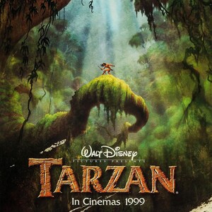 TARZAN MOVIE POSTER 2 Sided Original Advance Intl 27x40 - Etsy