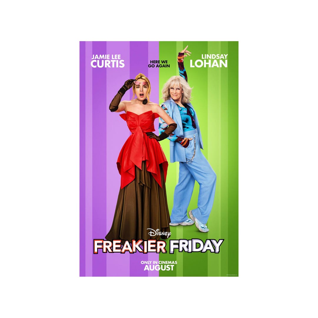 FREAKIER FRIDAY Movie Poster 2 Sided ORIGINAL Intl Advance 27x40 ...