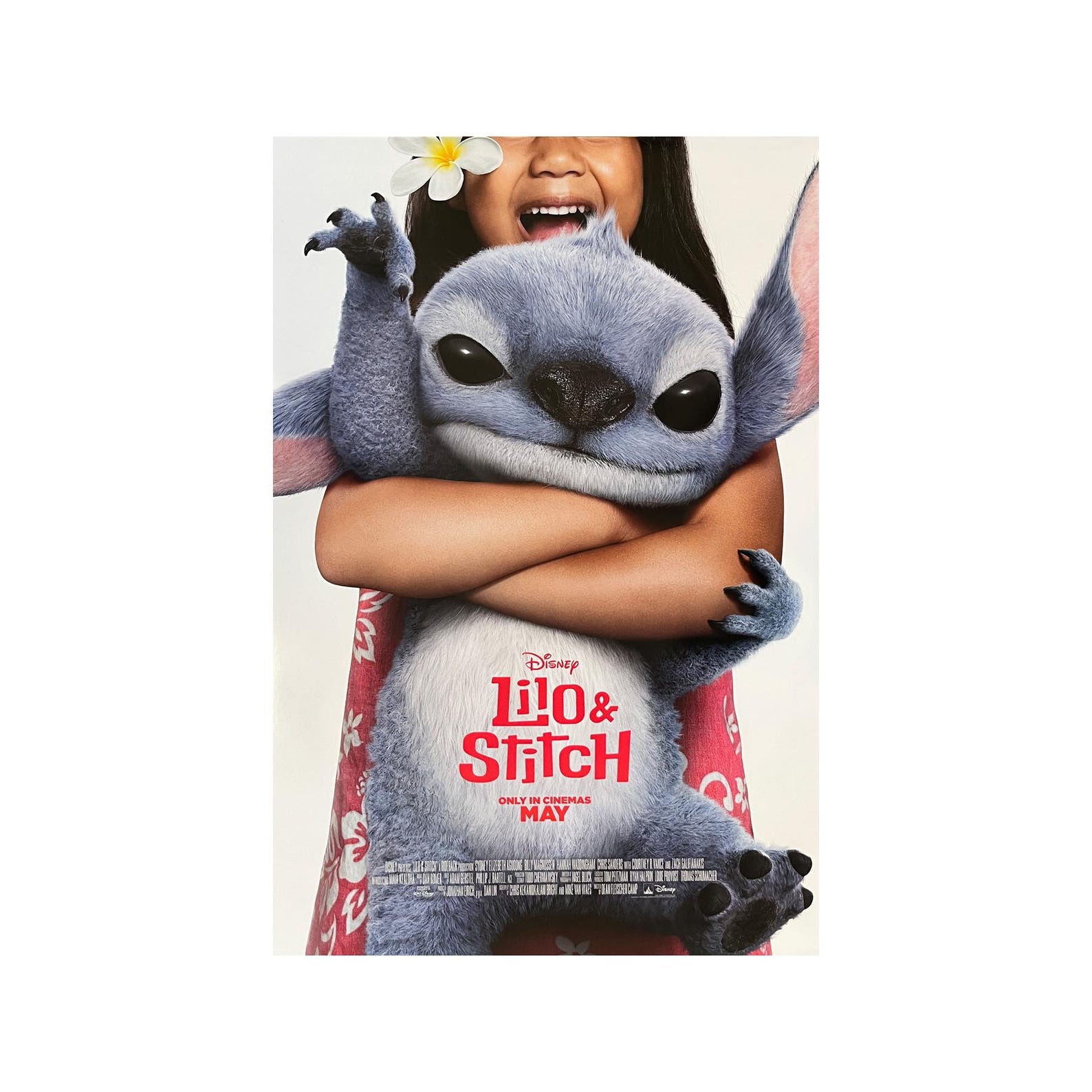 LILO & STITCH Movie Poster 2 Sided ORIGINAL Intl Final 27x40 Hannah ...