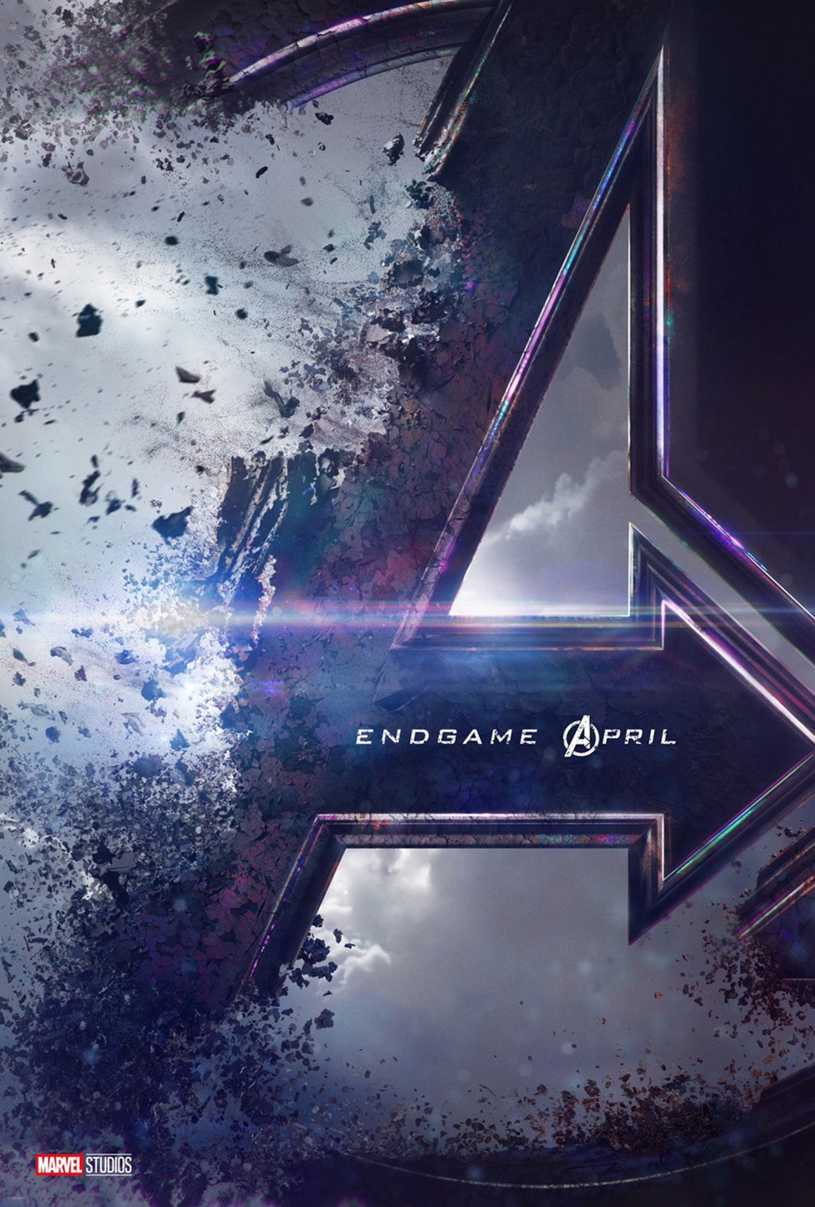 AVENGERS ENDGAME Movie Poster 2 Sided Rare ORIGINAL Intl Advance 27x40 ...