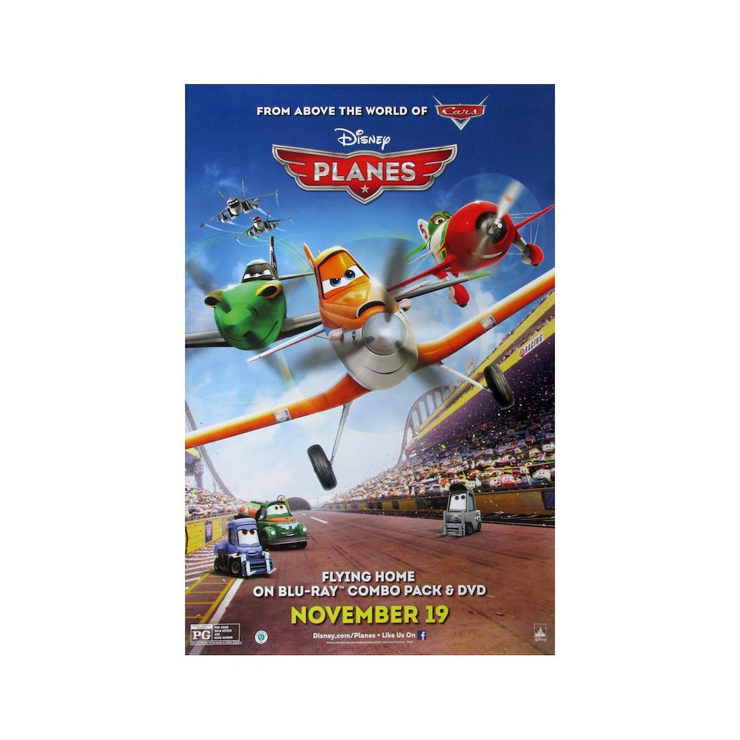 PLANES Video MOVIE POSTER 1 Sided Original 26x40 Val Kilmer Dane Cook ...