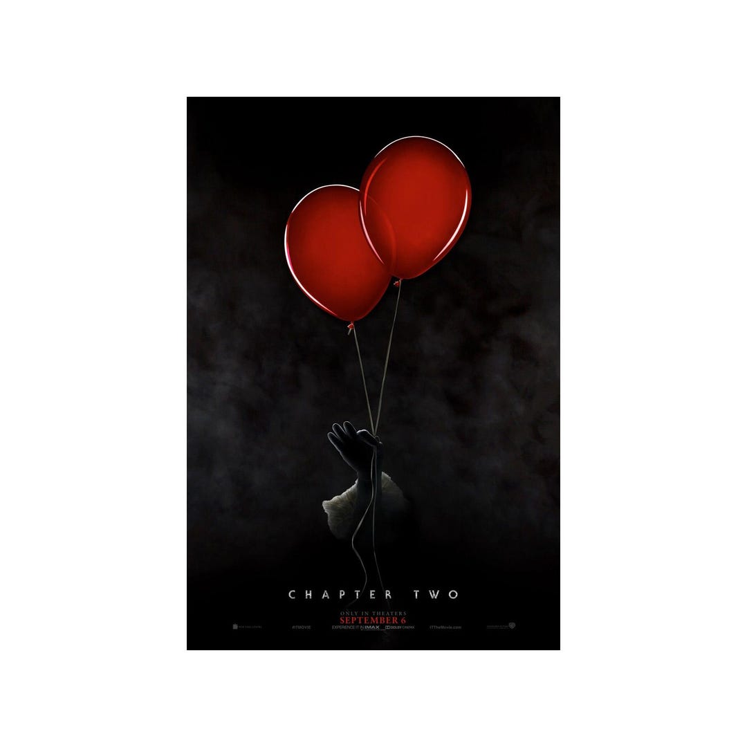 IT CHAPTER TWO 2 Movie Poster 2 Sided Original Advance 27x40 Stephen ...